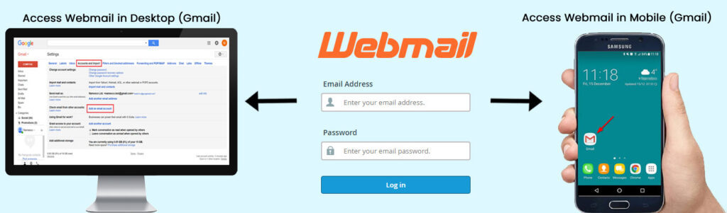 How To Configure Webmail In Gmail - Devki Infotech