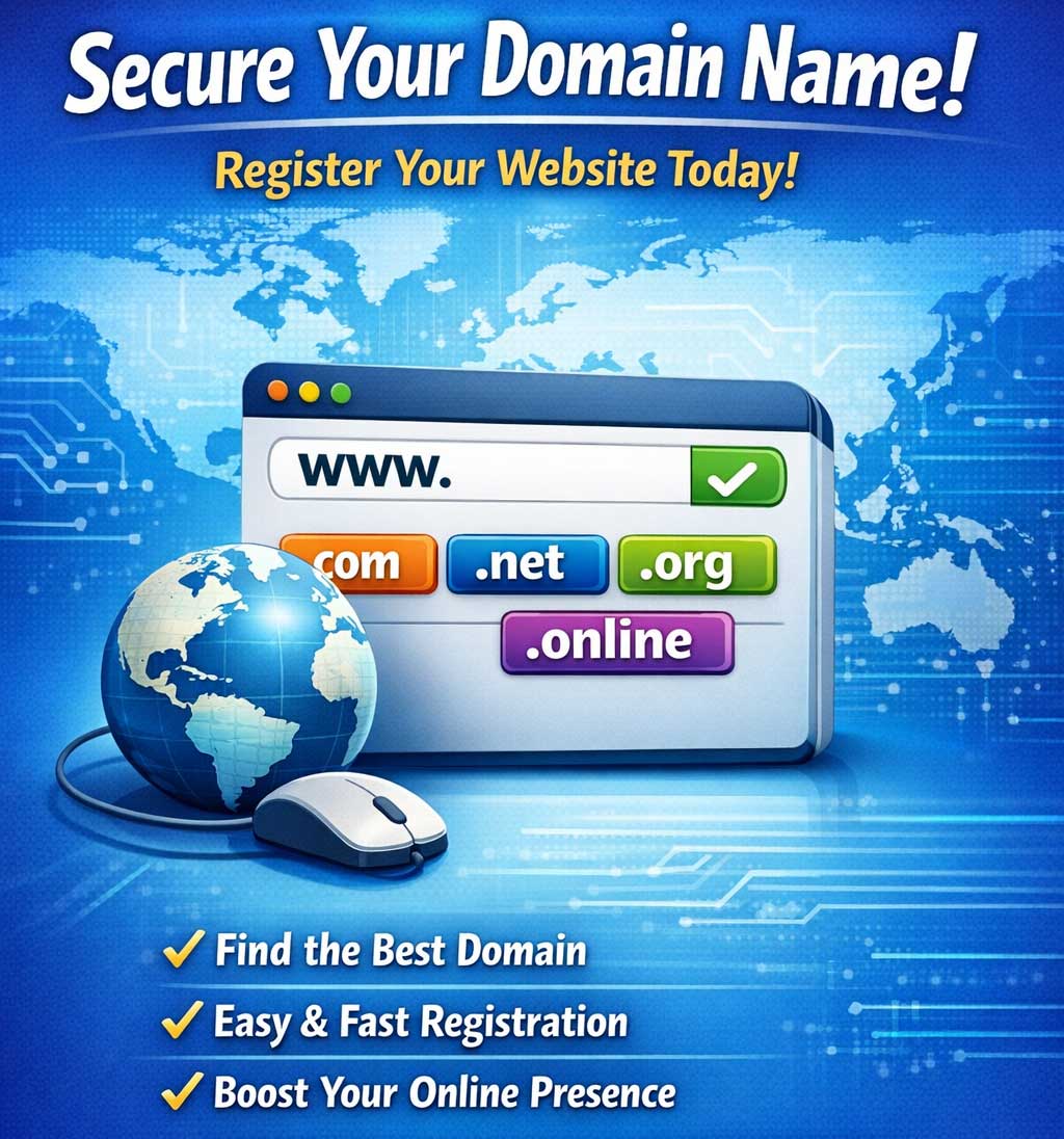 Domain Registration | Search and Register your Domain Name